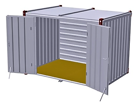 3m Storage Container - Double Side-Door | Kovobel Ireland